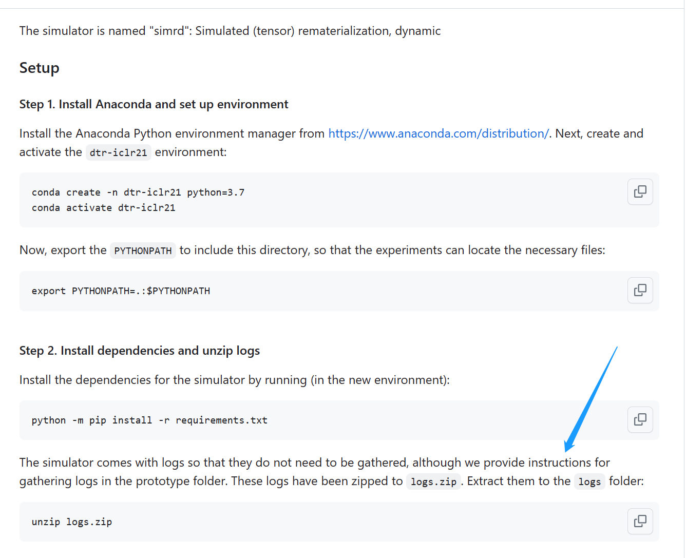 How to generator a custom model log file for the simrd? · Issue #15 · uwsampl/dtr-prototype · GitHub