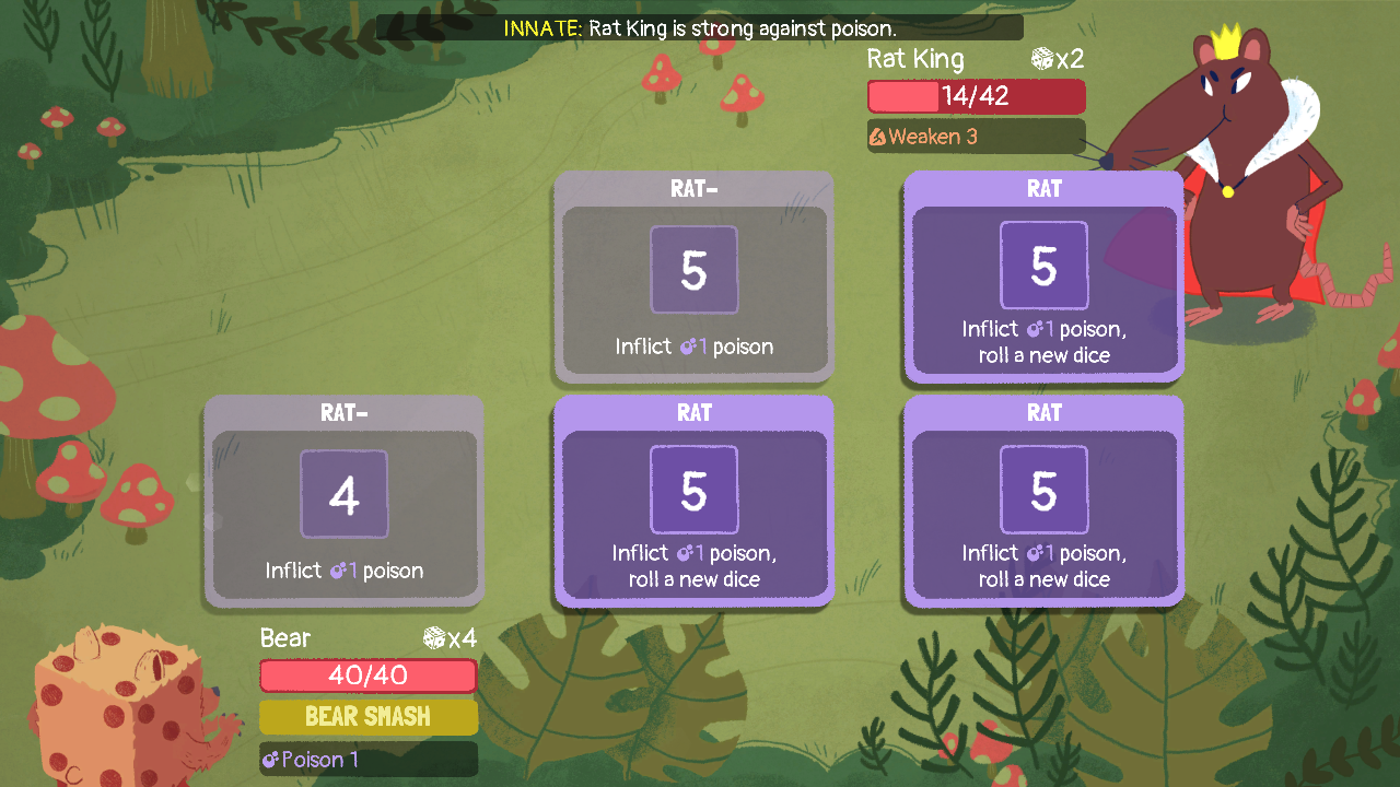 AI bug: Rat King chooses Rat- over Rat · Issue #703 · TerryCavanagh/diceydungeonsbeta · GitHub