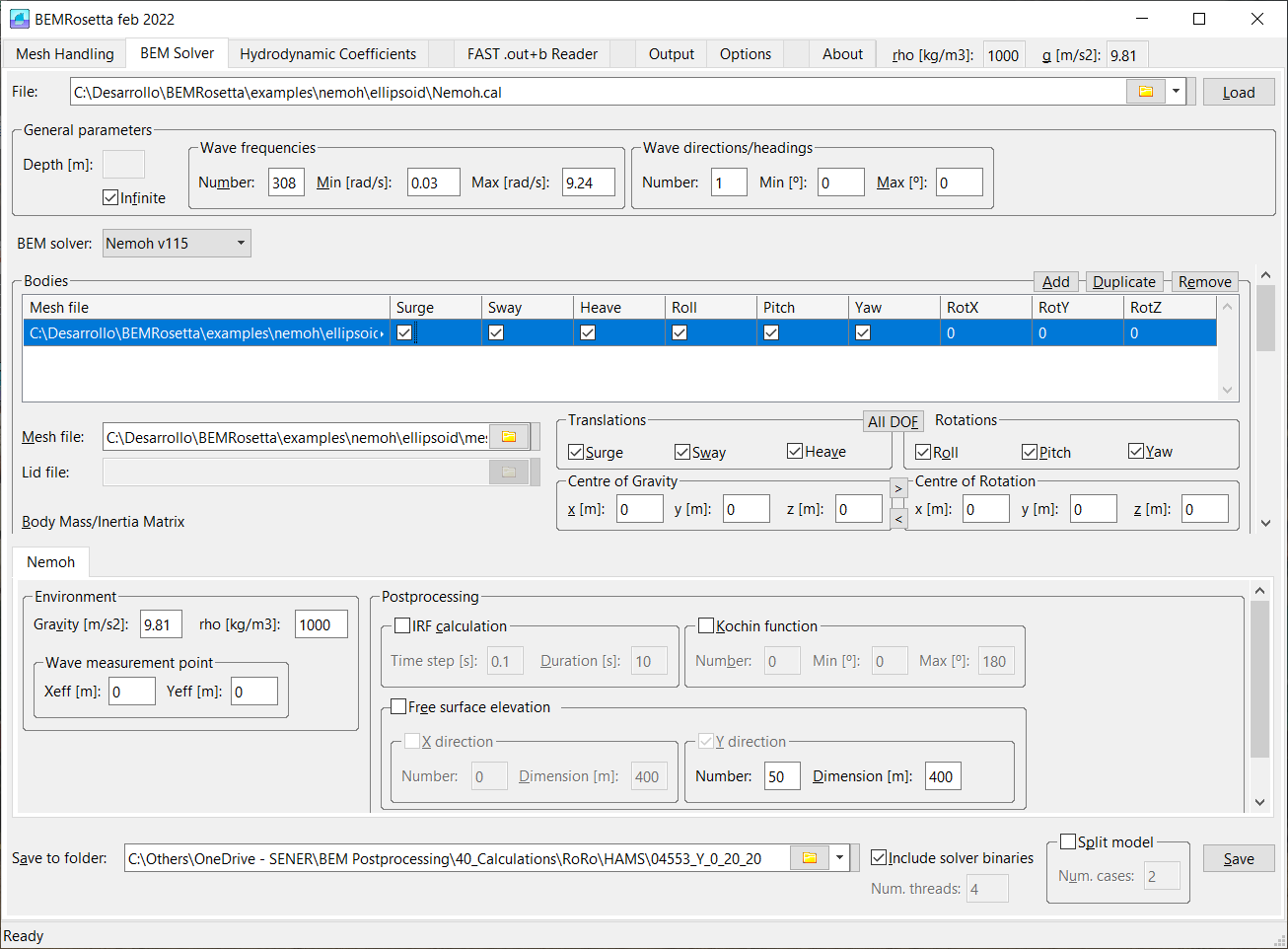 Crashes on loading hydrodynamic data in Windows 10 · Issue #9 · BEMRosetta/BEMRosetta · GitHub