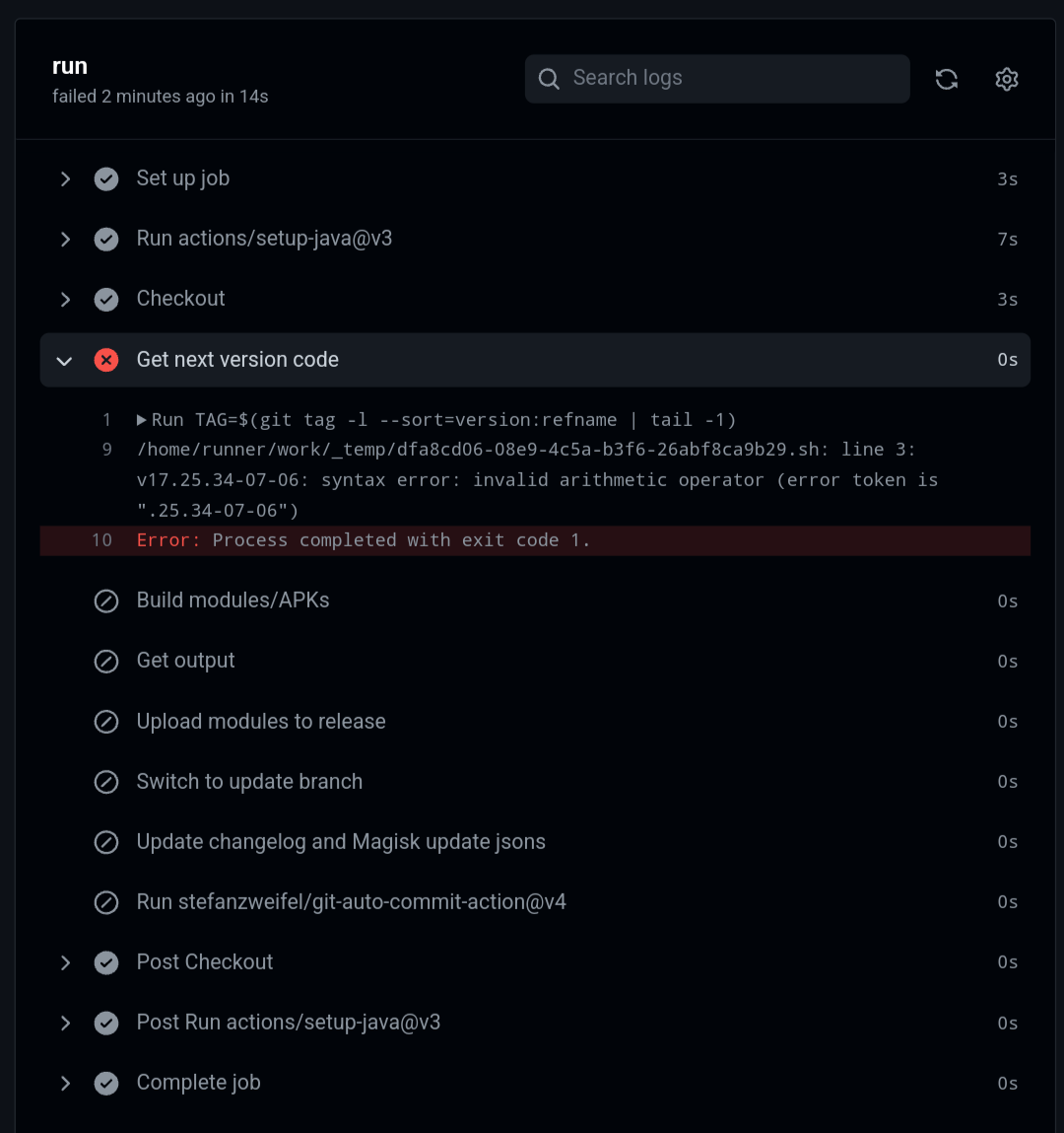 Can't build modules after last change · Issue #96 · j-hc/revanced-magisk-module · GitHub