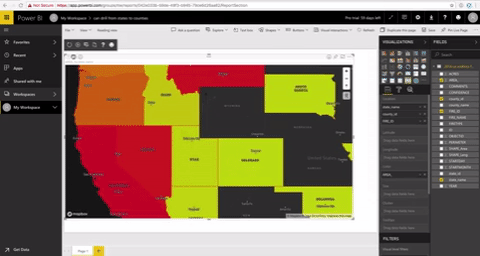 Support Drill-down for Choropleth layers · Issue #95 · mapbox/mapboxgl-powerbi · GitHub