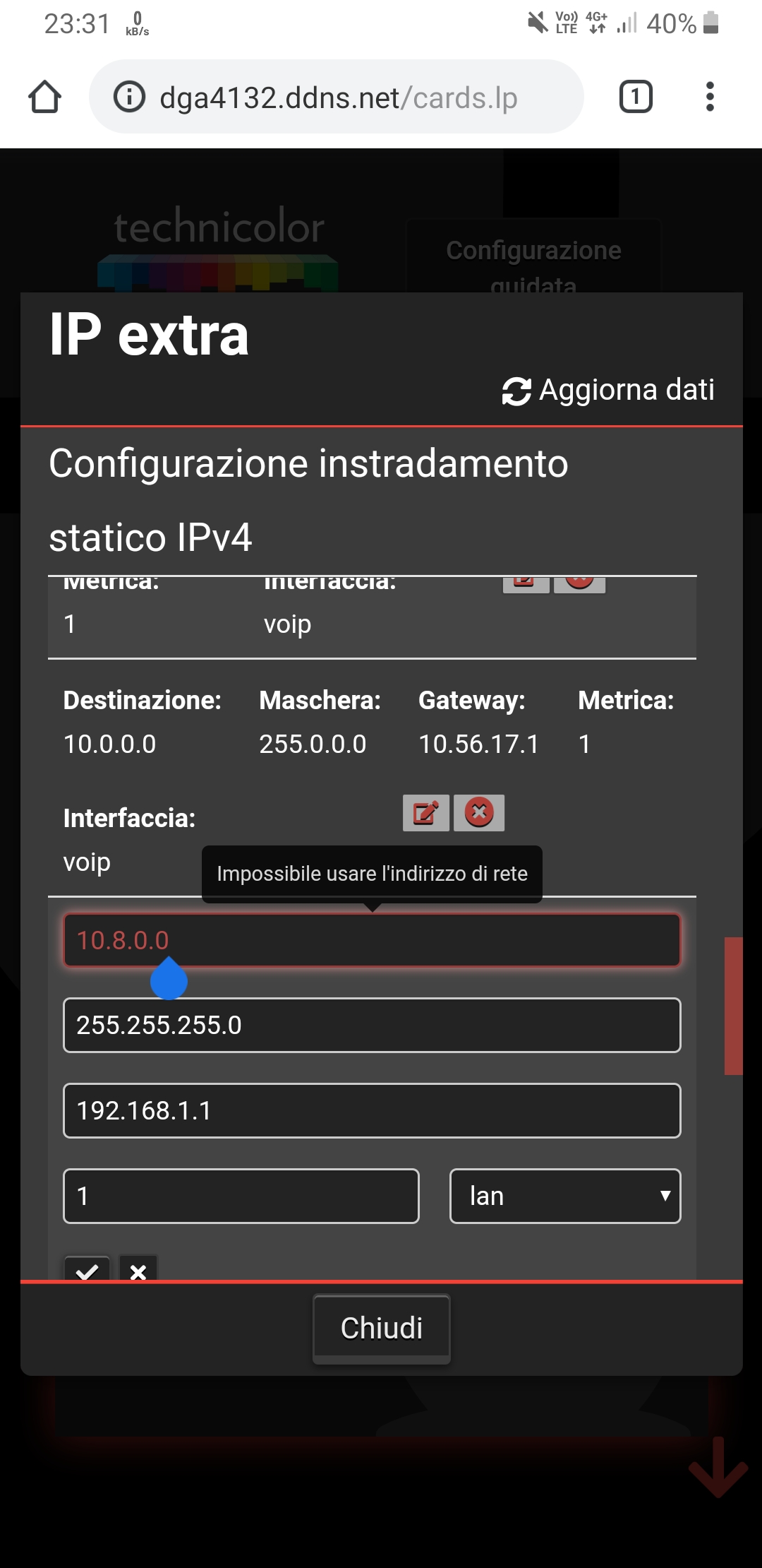 Problem static route outside gateway ip · Issue #664 · Ansuel/tch-nginx-gui · GitHub