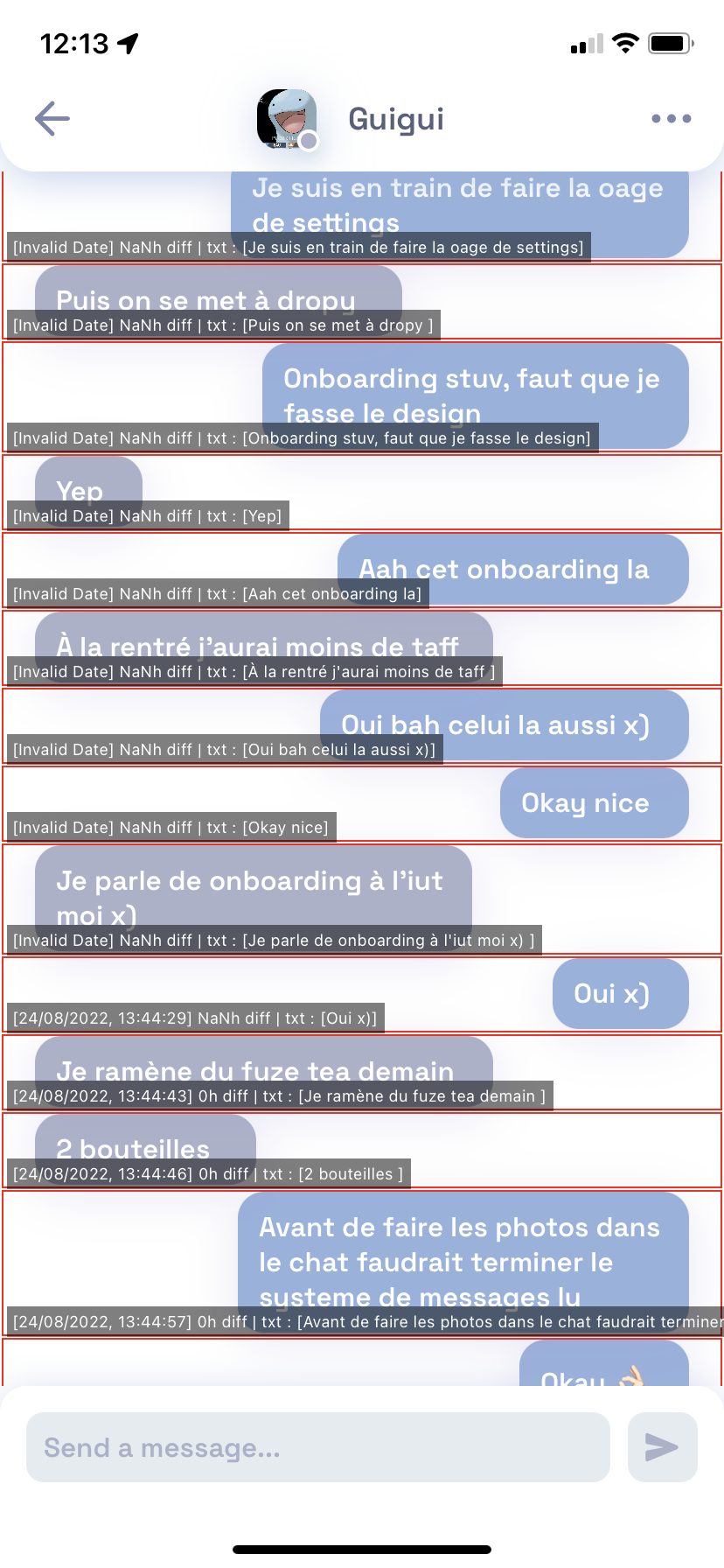 Chat timestamp · Issue #175 · dropy-project/front · GitHub