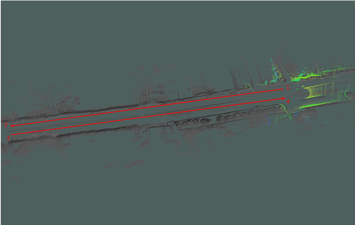 Tuning: Mapping with Bi-Directional Road with Traffic Island in the ...