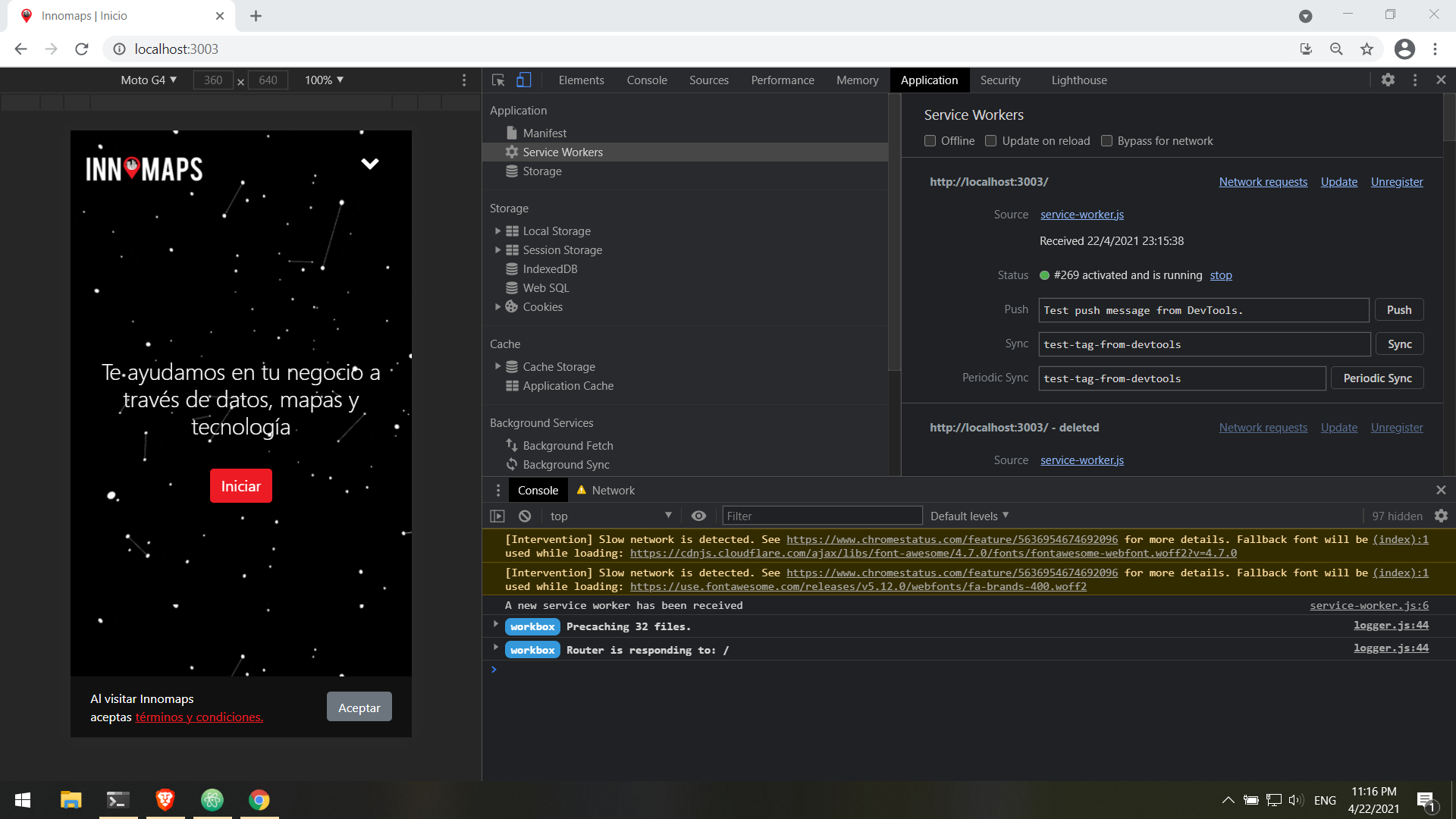 OfflineFallback Recipe is not working · Issue #2824 · GoogleChrome ...
