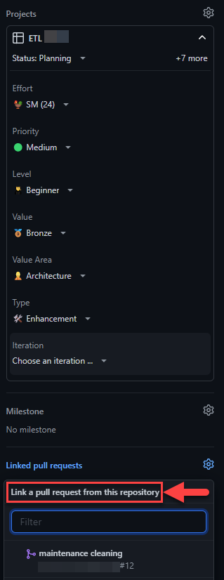 Remove repository restriction of the link pull request field · community · Discussion #11028 ...