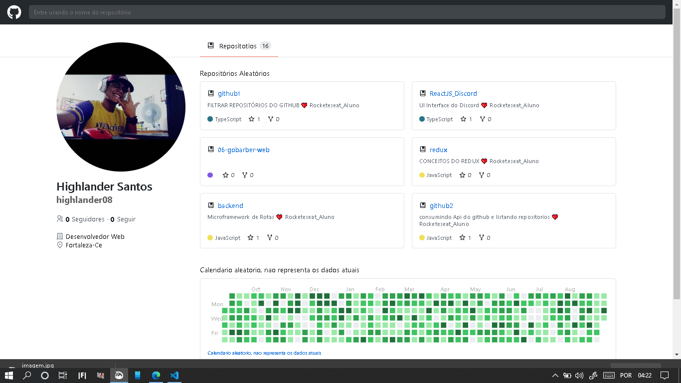GitHub - highlander08/ReactJS_Github: UI Clone do GIthub Rocketseat_Aluno