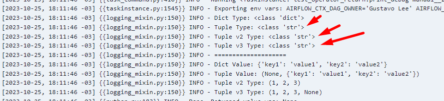 Tuples In Xcom Not Being Parsed As Native Objects In Airflow 263 Breaks