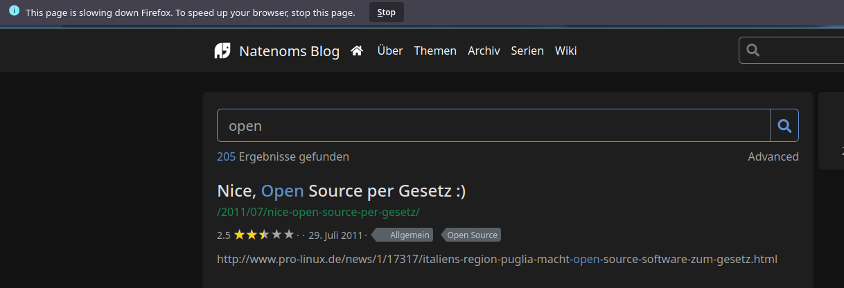 Search does not work anymore and no favicon · Issue #737 · razonyang/hugo-theme-bootstrap · GitHub