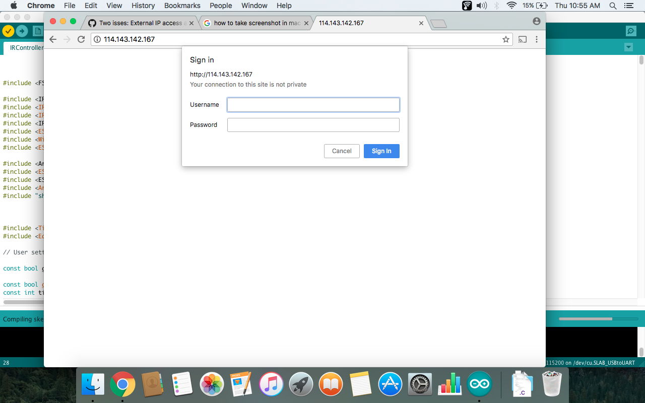 Two isses: External IP access and keeping the device on · Issue #171 · mdhiggins/ESP8266-HTTP-IR ...