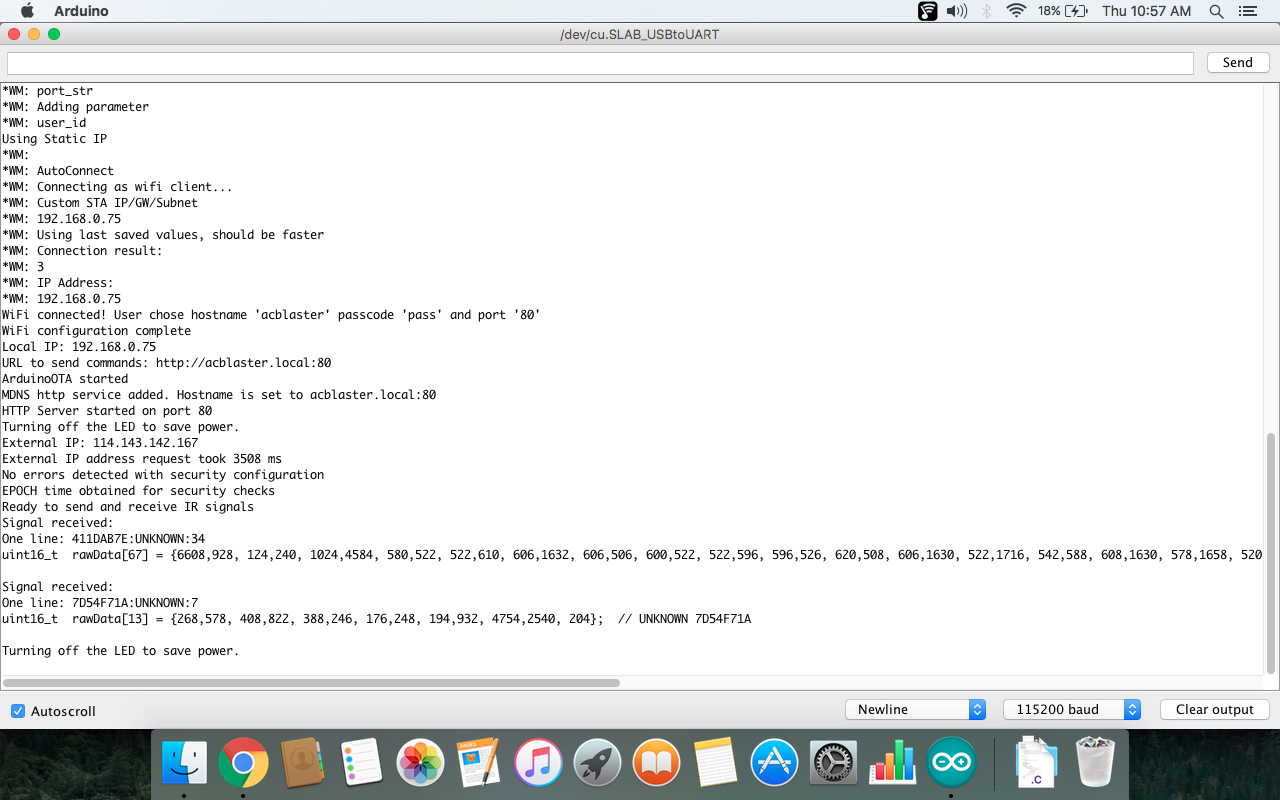 Two isses: External IP access and keeping the device on · Issue #171 · mdhiggins/ESP8266-HTTP-IR ...