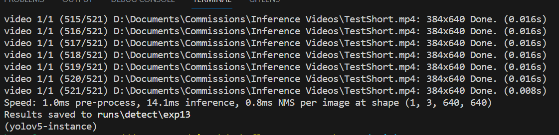 YOLOv5 detect.py only detect first 49 frames of a video · Issue #11551 · ultralytics/yolov5 · GitHub