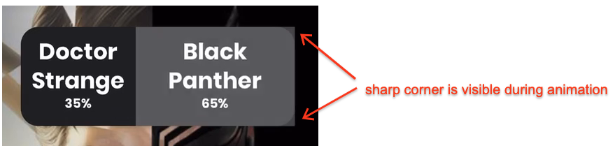 Binary polls display issue on user interaction animation. · Issue #29085 · ampproject/amphtml ...