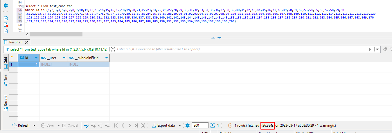 PG_SQL - Can't find rewrite due to [] AST node limit reached/Can't find rewrite due to timeout ...
