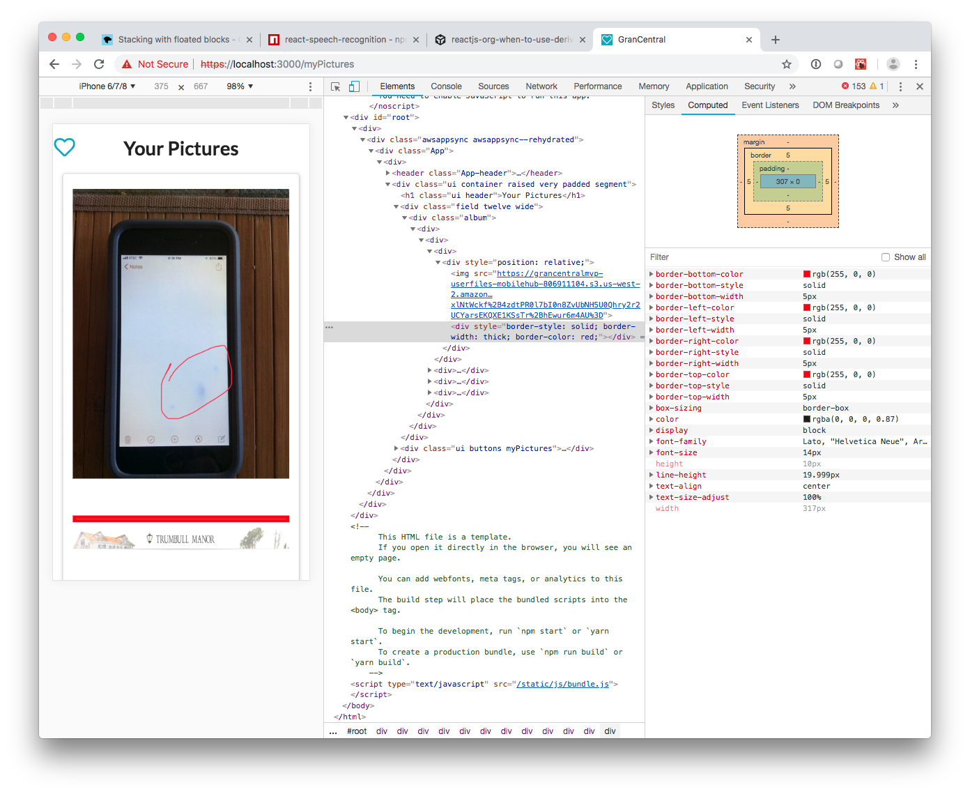 How to get selection outline on S3Image using ? · Issue #2215 · aws-amplify/amplify-js · GitHub