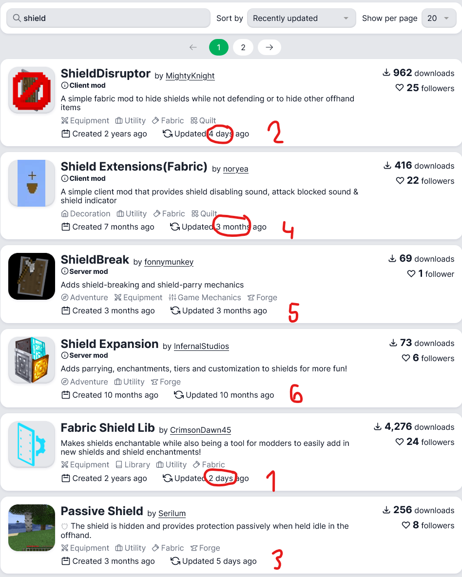 Non-default search sorts don't work with a query · Issue #2667 · modrinth/code · GitHub