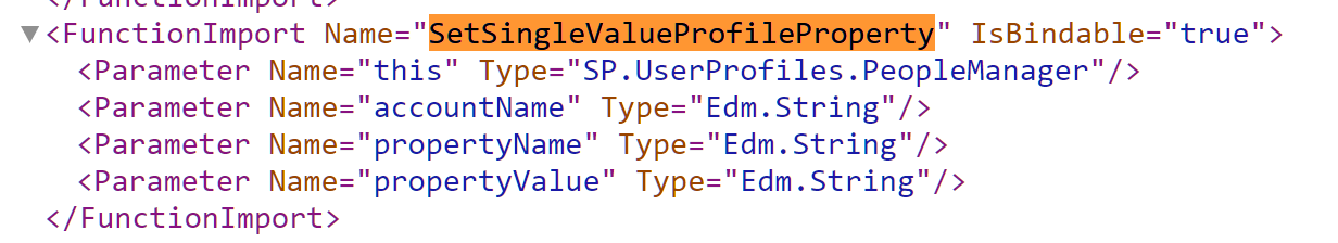 Is sp.profiles.setSingleValueProfileProperty support SharePoint 2019 ...