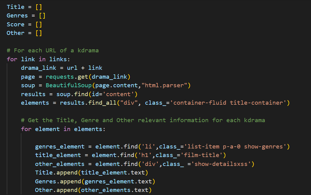 GitHub - mahita12/kdrama_recommendation_system: A content- based kdrama ...