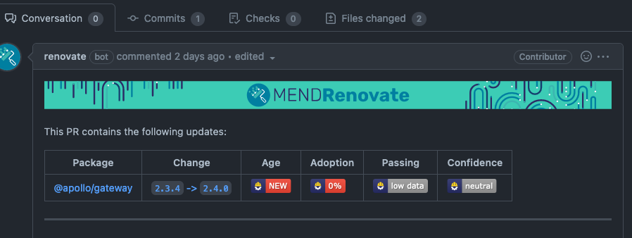 Changes to renovate.json updated PR body but not branch changes · Issue #21015 · renovatebot ...