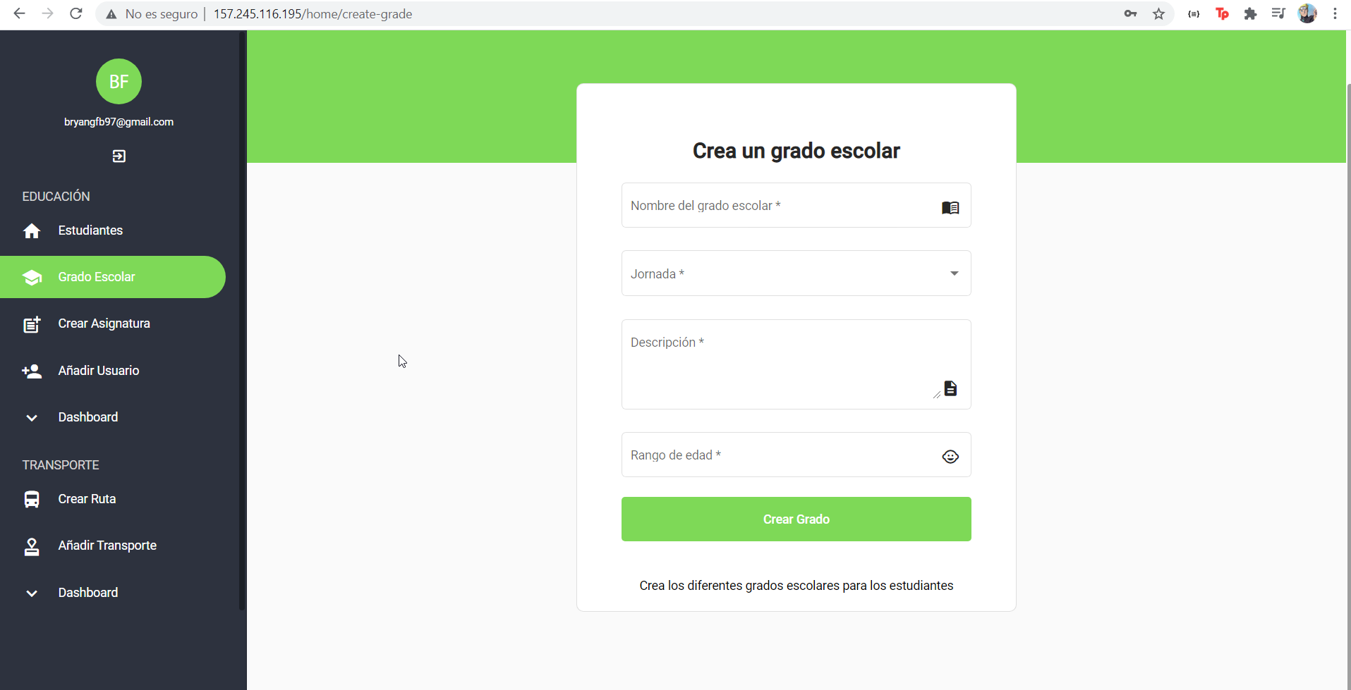 GitHub - Bryan-Farinango/School-web