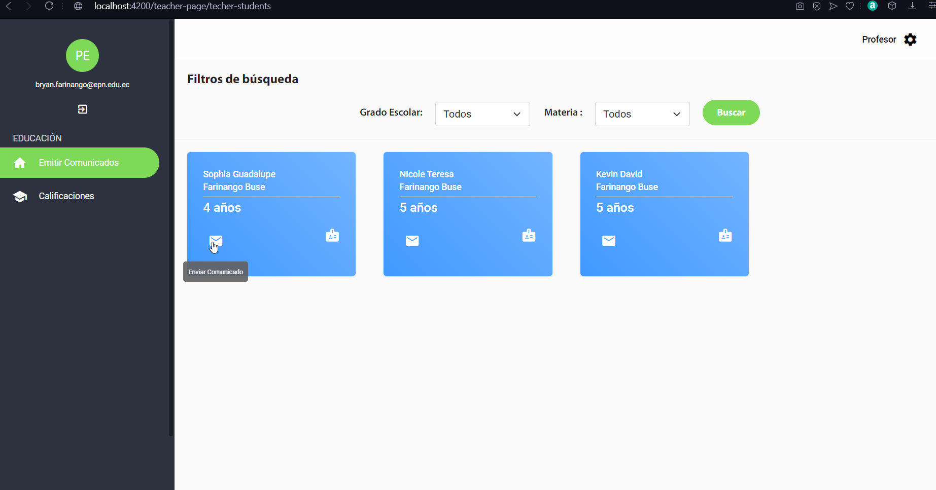 GitHub - Bryan-Farinango/School-web