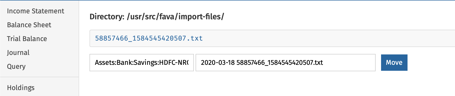 Unable to Import External Data · Issue #1077 · beancount/fava · GitHub