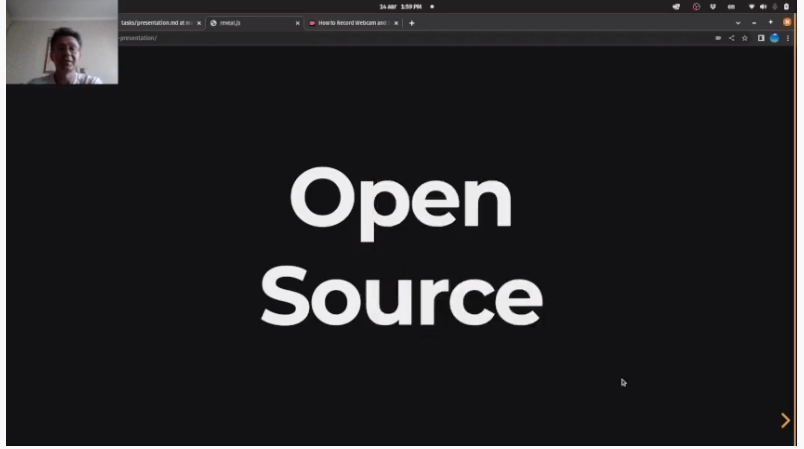 Presentation (recorded) tabarzin · Issue #675 · rolling-scopes-school/support · GitHub