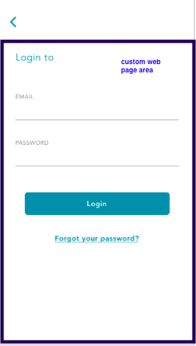 Login Web Button