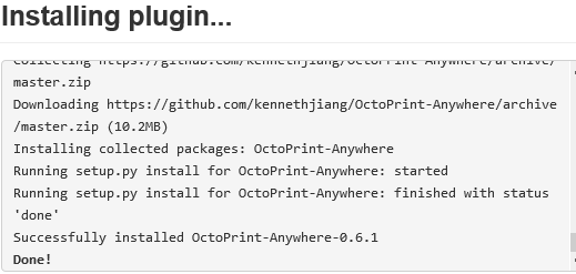 OctoPrint-Anywhere installs fine but isn't seen as a plugin · Issue #56 · kennethjiang/OctoPrint ...