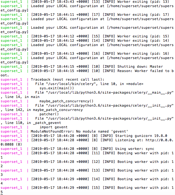 Missing CSS when running via docker · Issue #7008 · apache/superset · GitHub