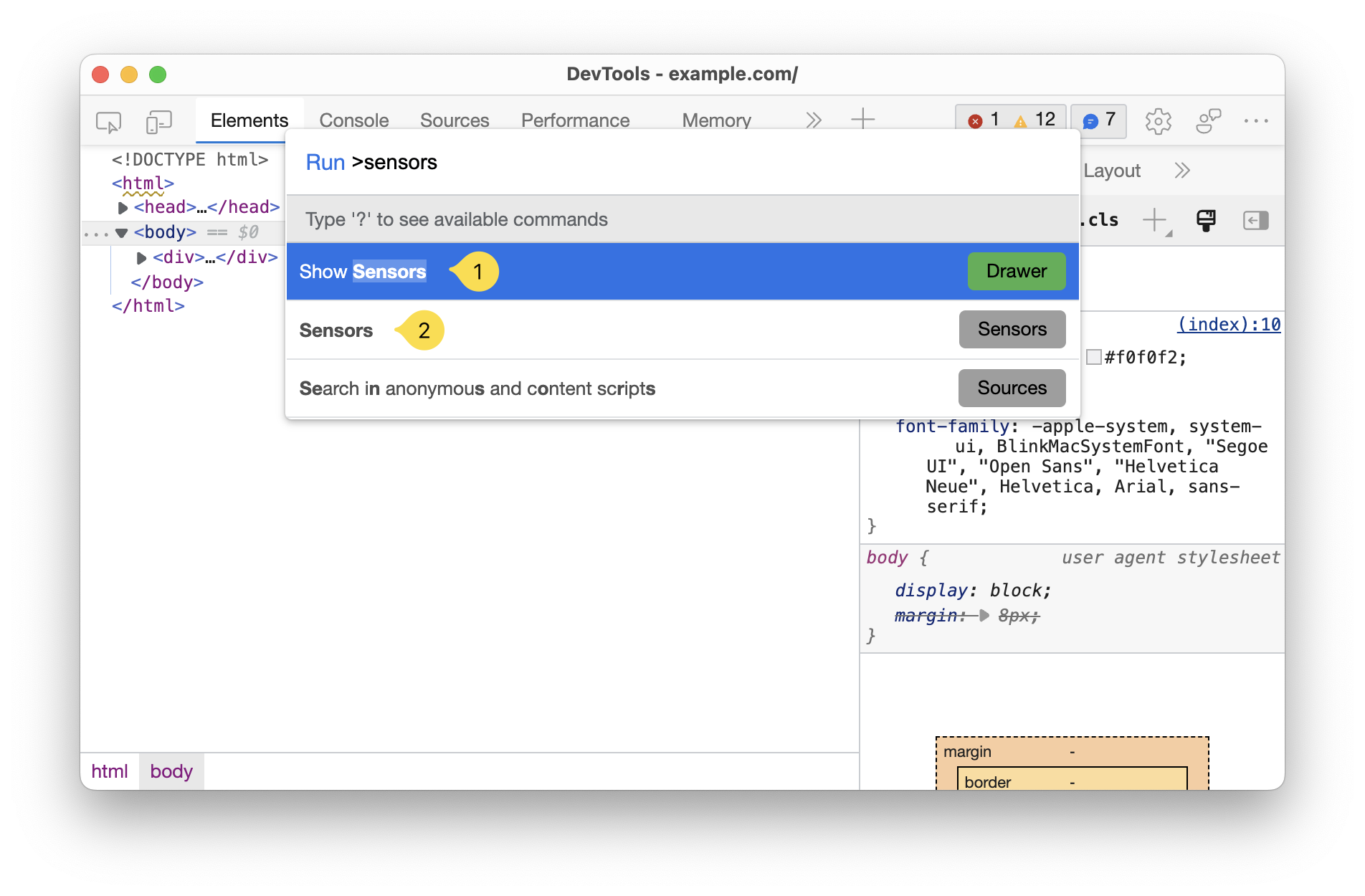 Two commands to launch Sensors in the Command Menu · Issue #101 ...