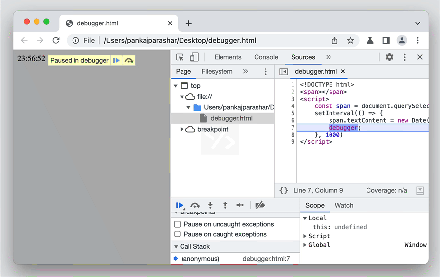 Never Pause At Exceptions · Issue 66 · Captainbrosset Devtools Tips · Github