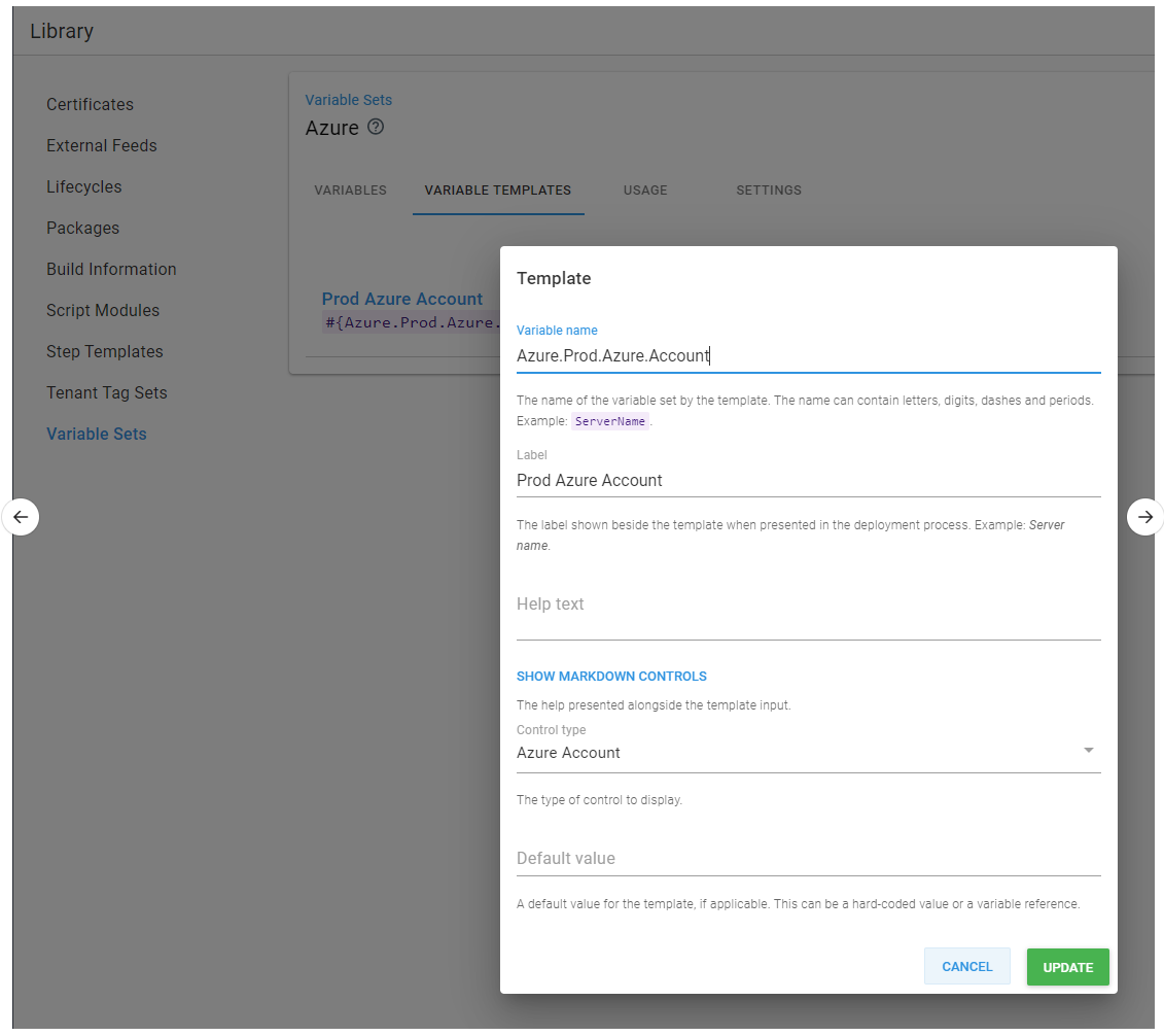 Octostache Replacement not working for Azure Accounts Variables · Issue #5915 · OctopusDeploy ...