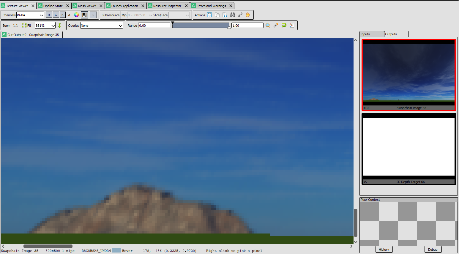 Feature request: Have explicit X,Y offset values in the Texture Viewer ...