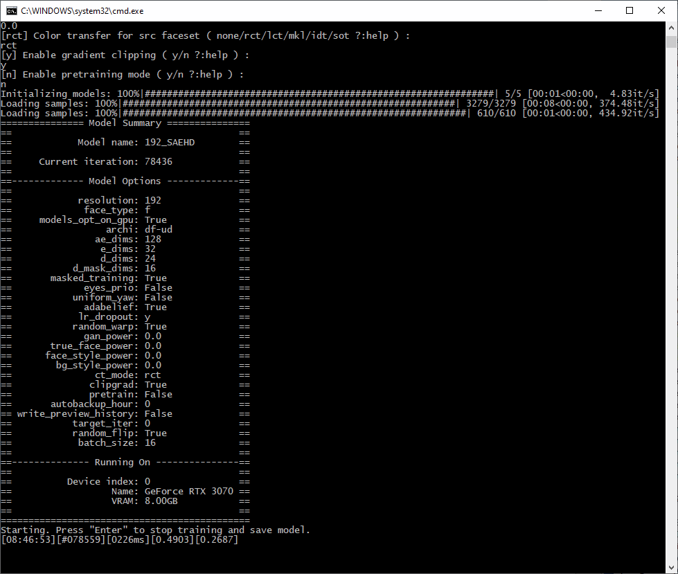Dose rtx3080 work well on DFL? · Issue #906 · iperov/DeepFaceLab · GitHub