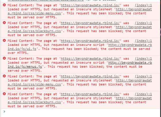 HTTPS request blocked · Issue #344 · rbind/support · GitHub
