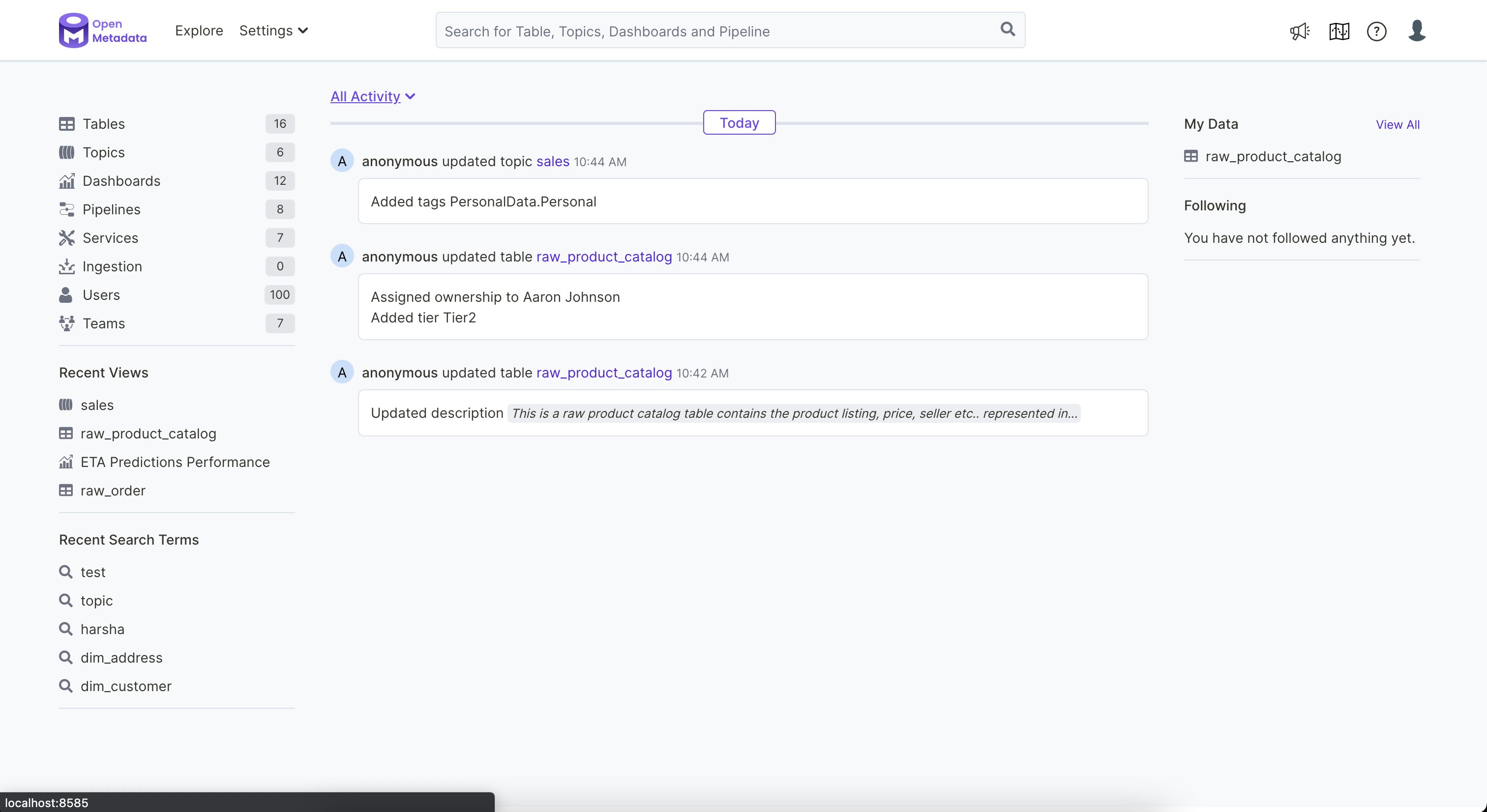 Automate upgrade tests · Issue #2318 · open-metadata/OpenMetadata · GitHub