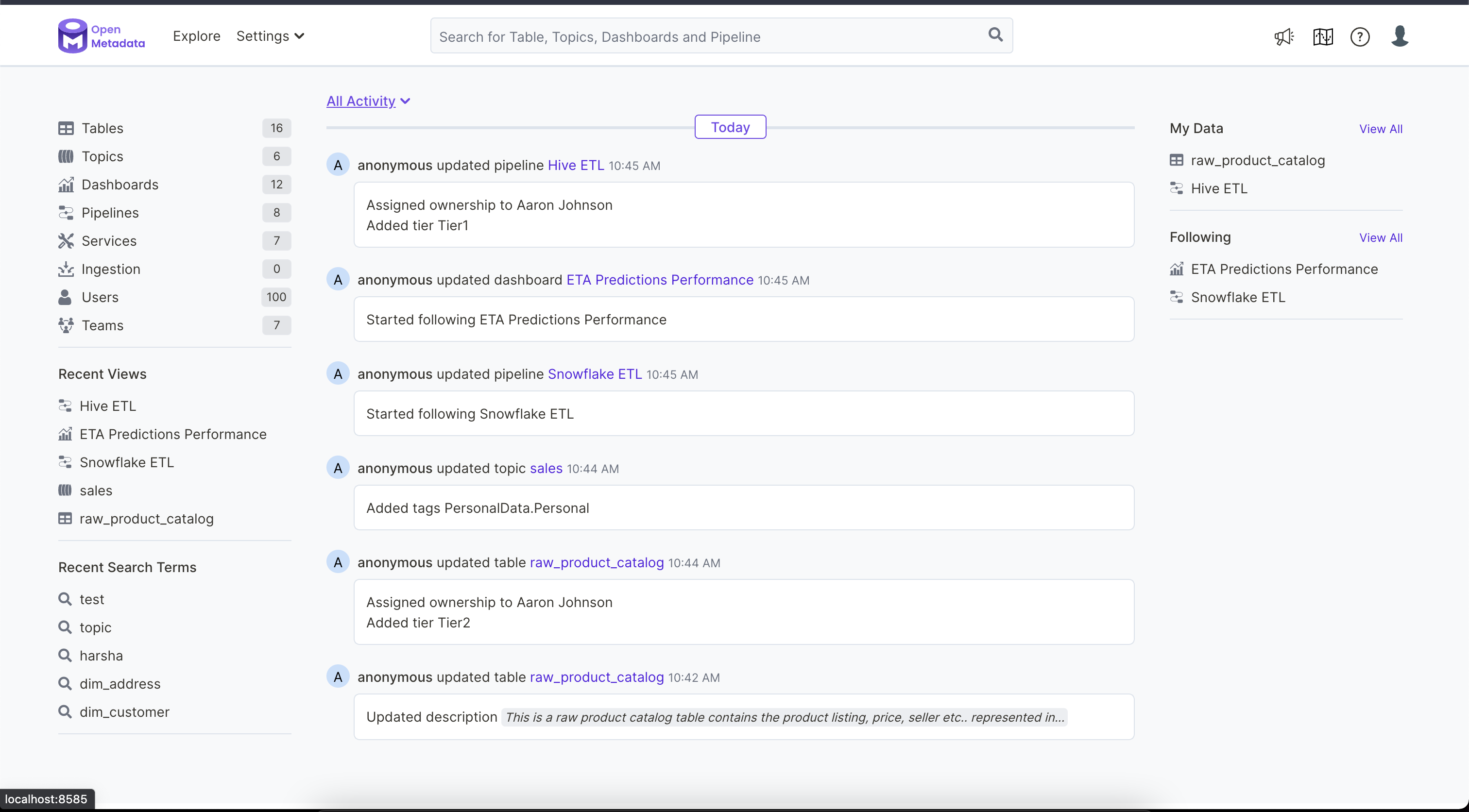 Automate upgrade tests · Issue #2318 · open-metadata/OpenMetadata · GitHub