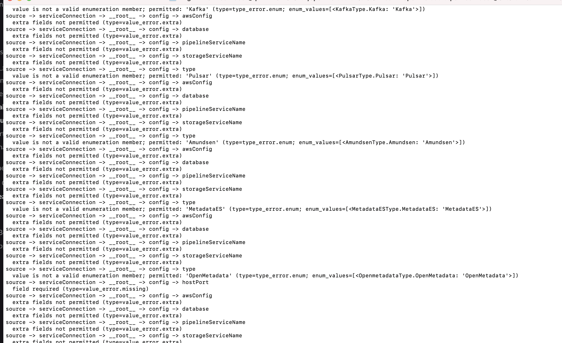 metadata command should provide proper validation for workflow config · Issue #4540 · open ...