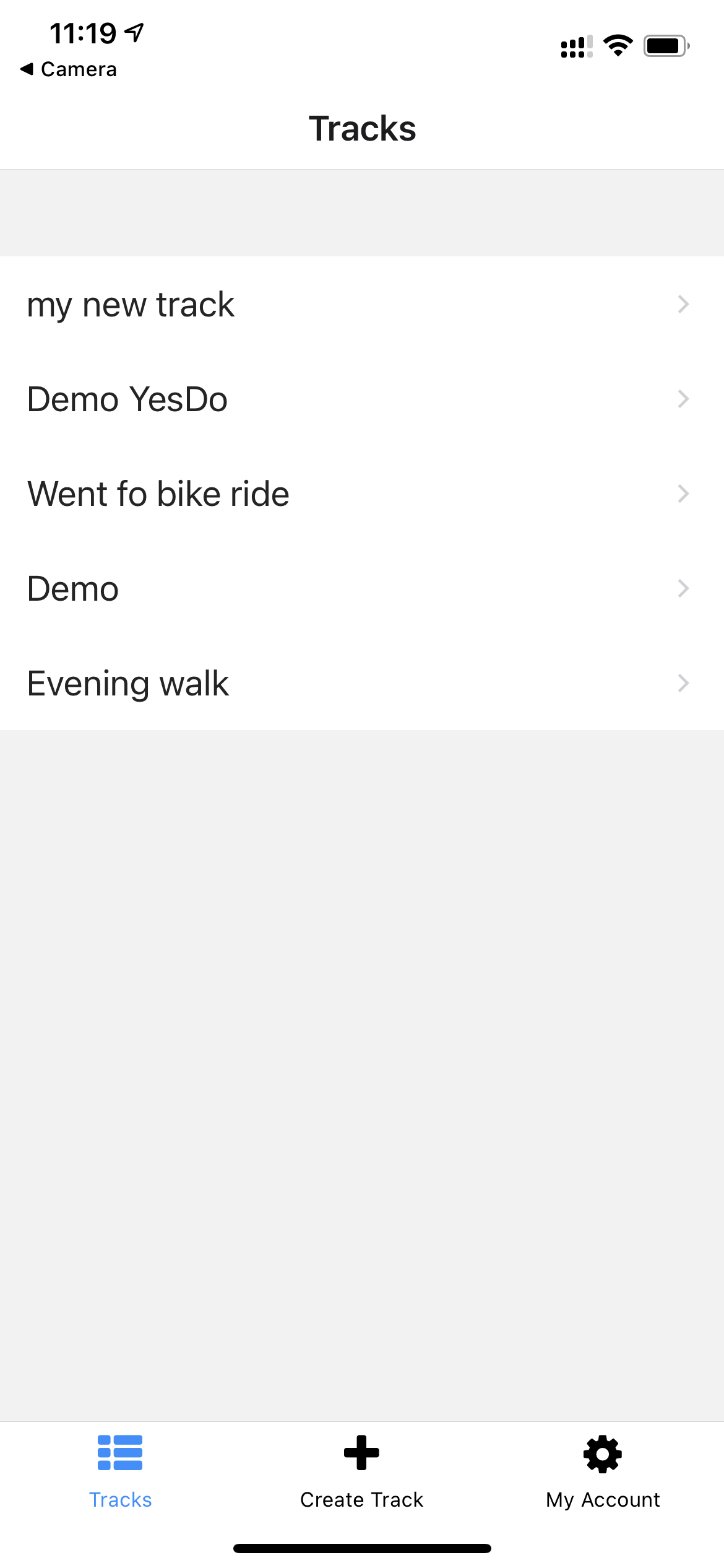 GitHub - learnwithgurpreet/react-native-tracks-app