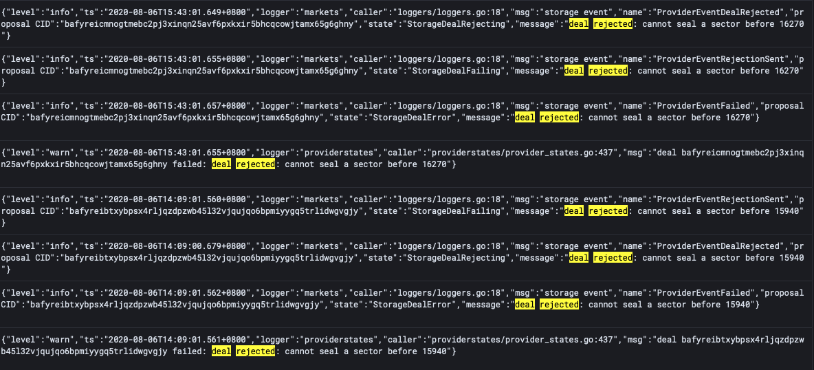 deal rejected · Issue #2887 · filecoin-project/lotus · GitHub