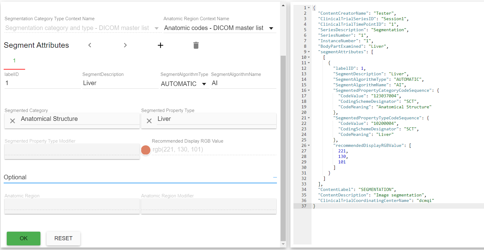 ReferencedSeriesSequence tag missing via using writer to generate a dicom seg from a numpy array ...