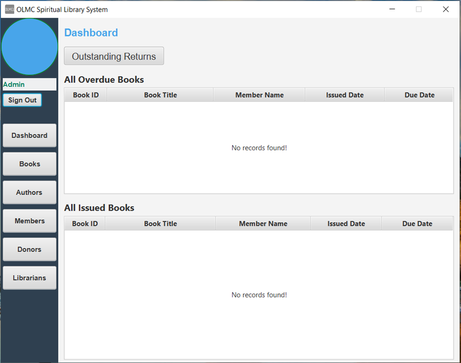 GitHub - tghising/OLMCLibrarySystem: LibrarySystem Library System using Java 11, JavaFX 11, and ...