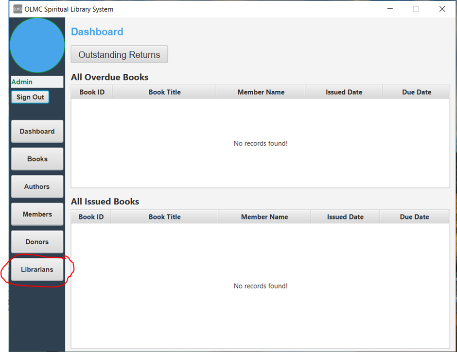 GitHub - tghising/OLMCLibrarySystem: LibrarySystem Library System using Java 11, JavaFX 11, and ...