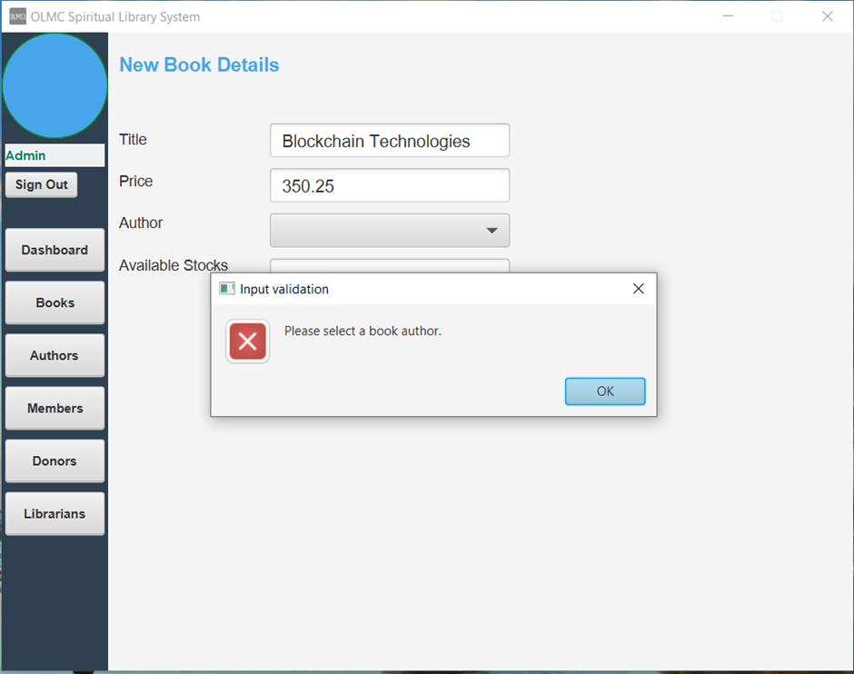 GitHub - tghising/OLMCLibrarySystem: LibrarySystem Library System using Java 11, JavaFX 11, and ...