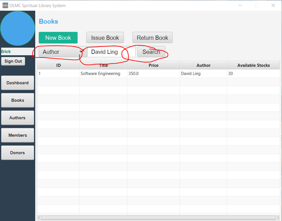 GitHub - tghising/OLMCLibrarySystem: LibrarySystem Library System using Java 11, JavaFX 11, and ...
