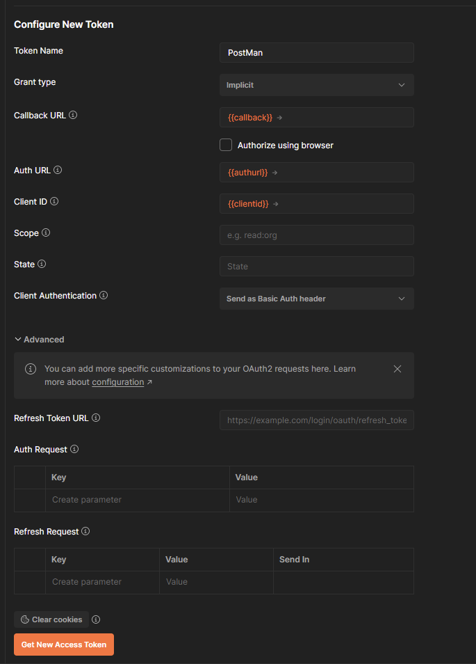 Issue With Getting New Access Token For Dataverse · Issue 12432 · Postmanlabspostman App
