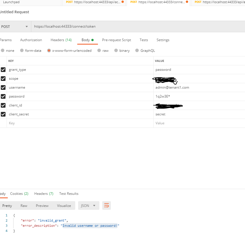 Failed to login to swagger as tenant · Issue #7176 · abpframework/abp · GitHub