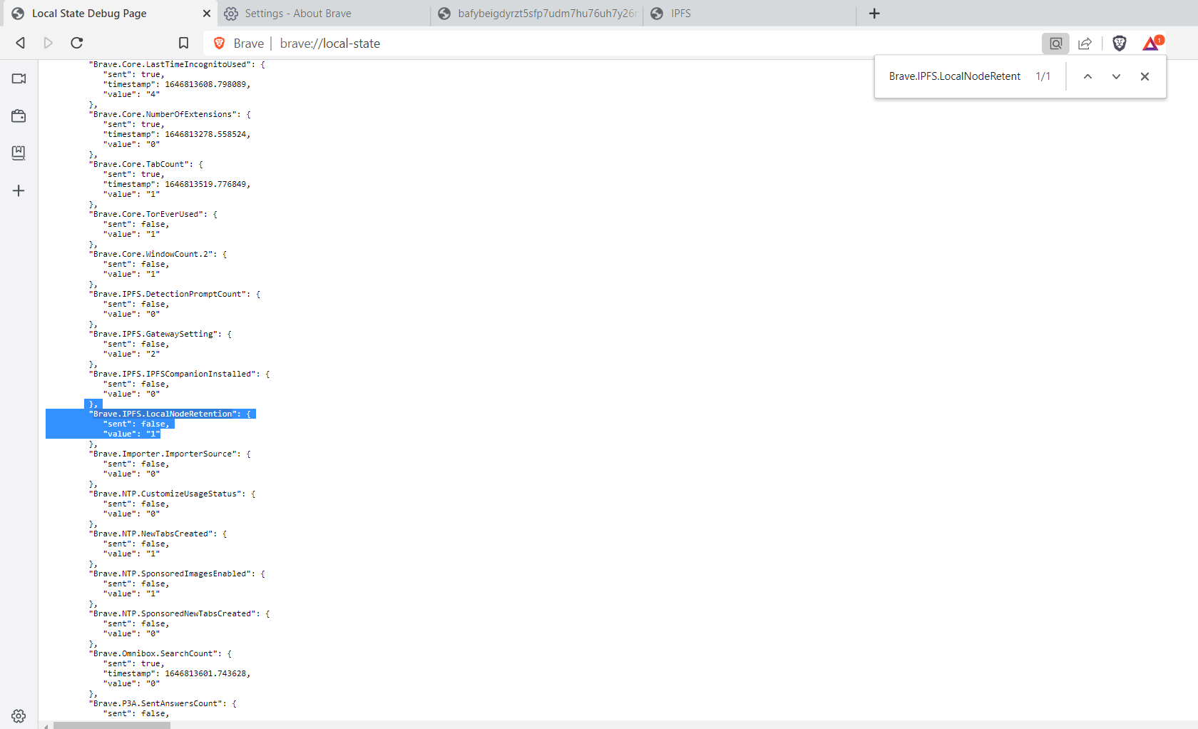 Add IPFS local node retention P3A question · Issue #21203 · brave/brave-browser · GitHub