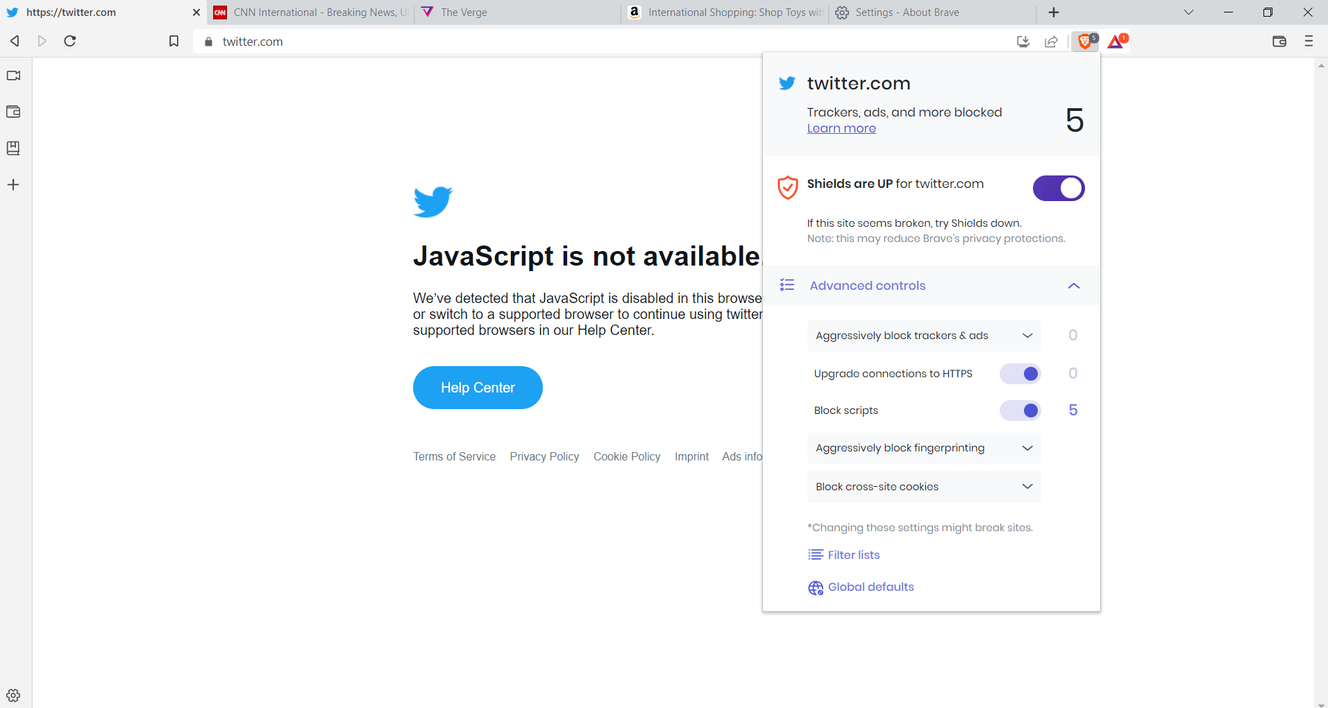 Unexpected script blocked even when block script is off · Issue #22897 ...